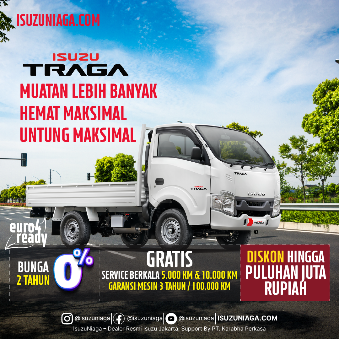 Promo Harga Isuzu Traga Baru - Isuzu Niaga