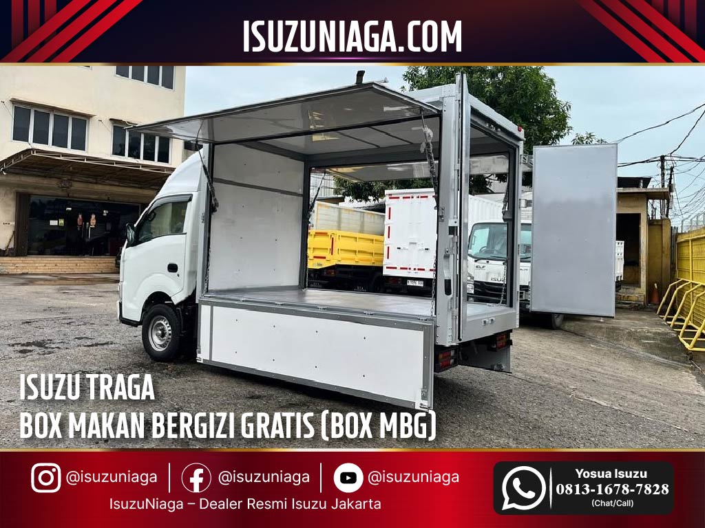 Harga Isuzu Traga Box MBG | Spesifikasi & Kapasitas - Isuzu Niaga